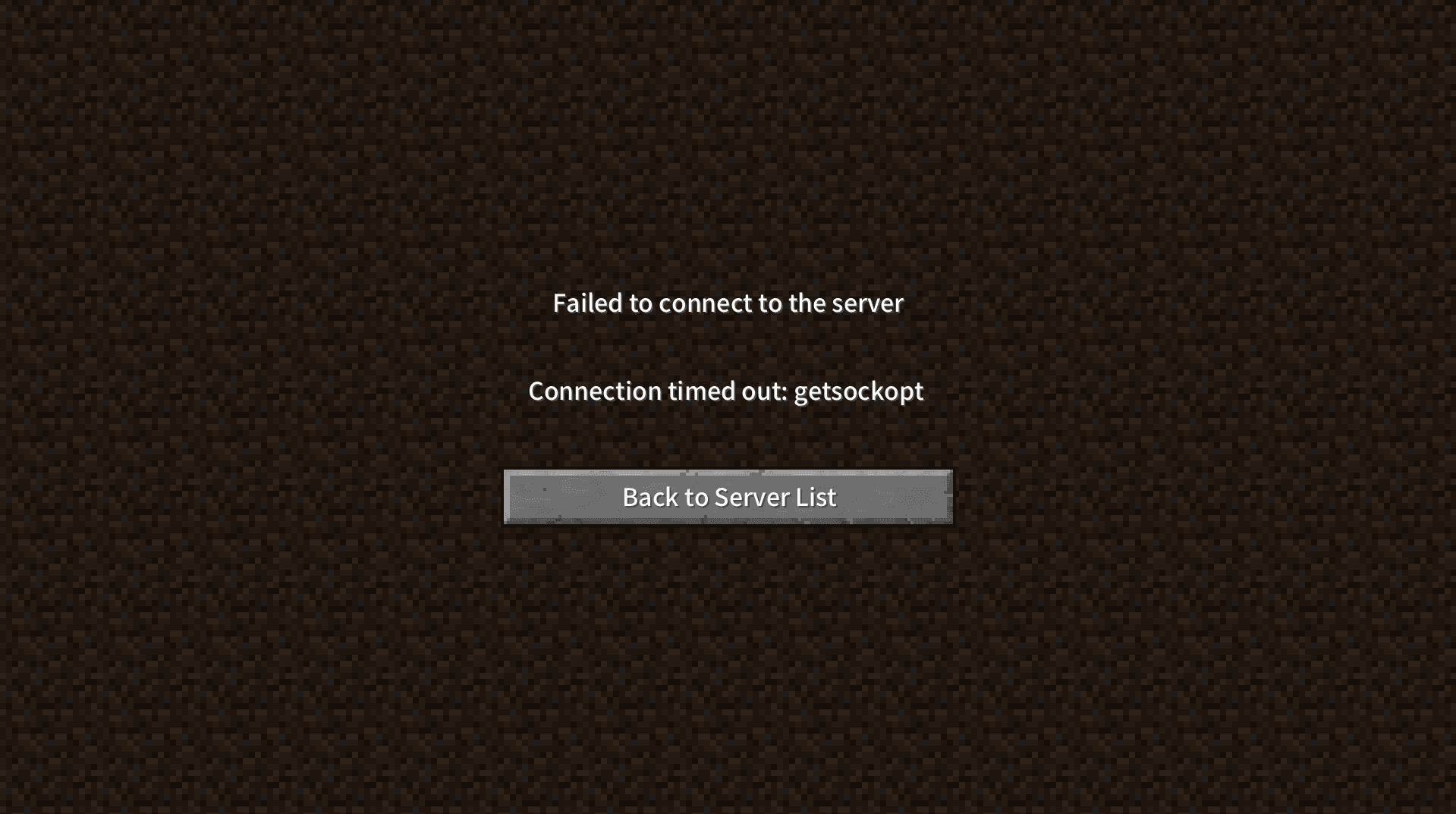 The quickest way to fix Getsockopt Minecraft errors